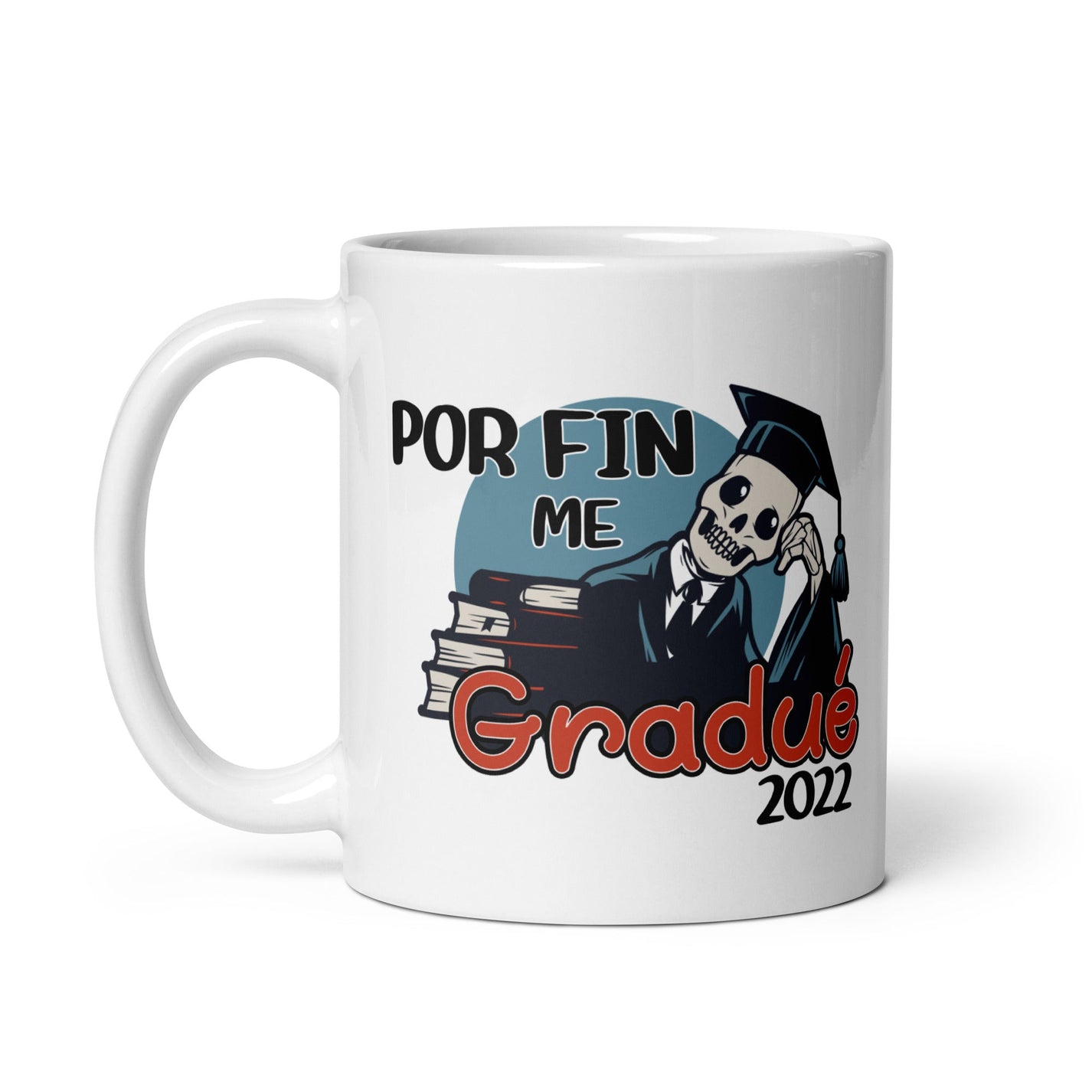 Taza de Café Personalizada - Por Fin me Gradué (2023) – Juan Camawey
